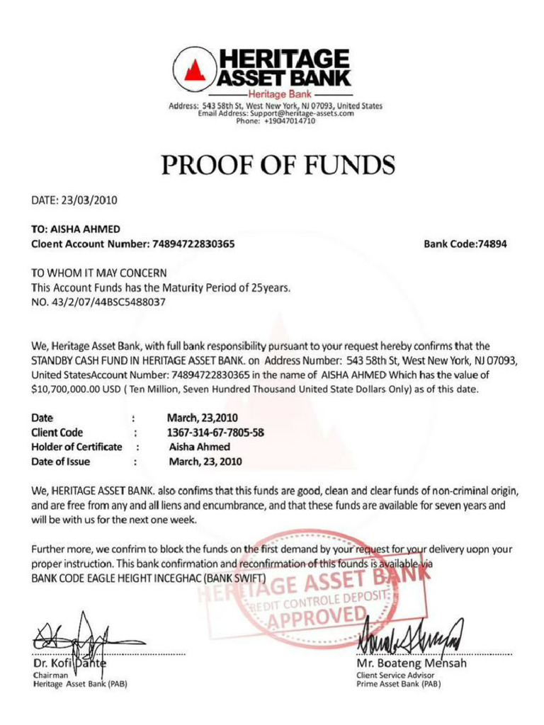 Proof of Refund | PDF
