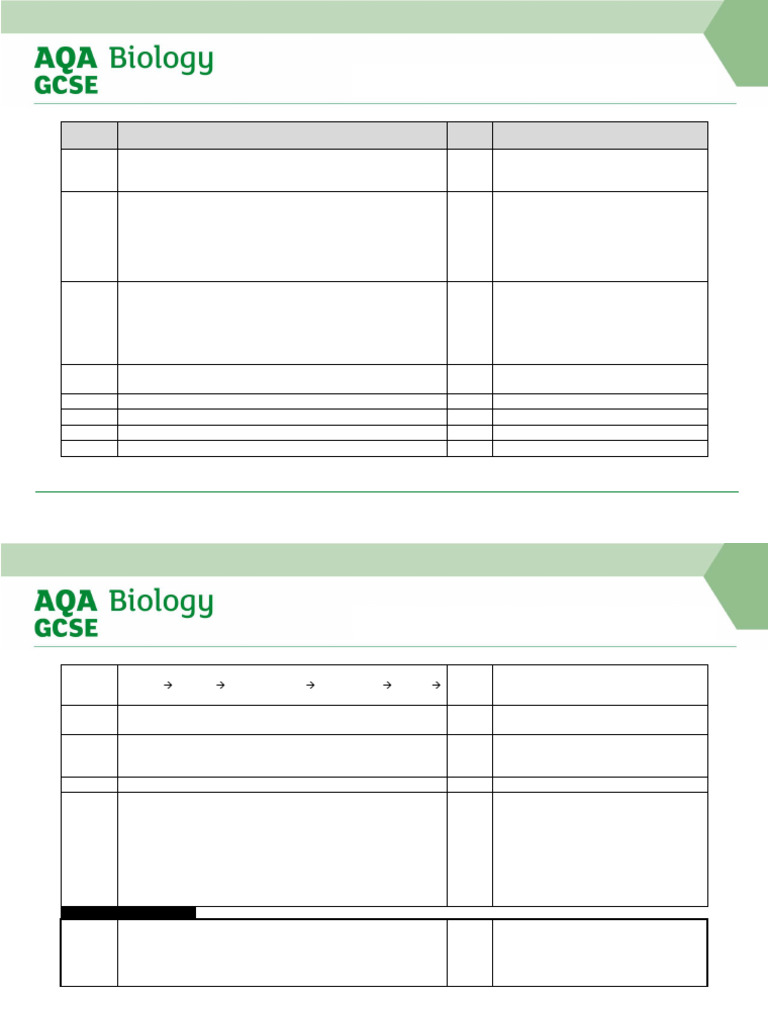 AQA Bio B10 Summary Answers | PDF | Neuron | Cerebellum