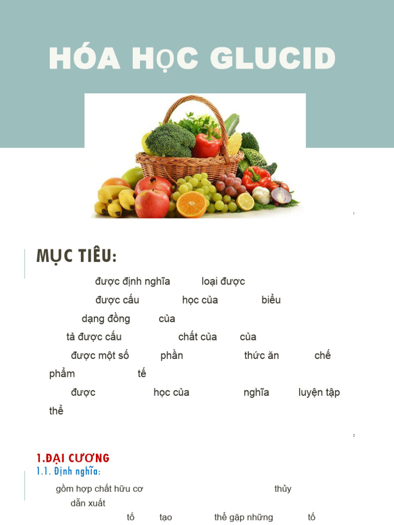 Bài 4. HÓA HỌC GLUCID | PDF