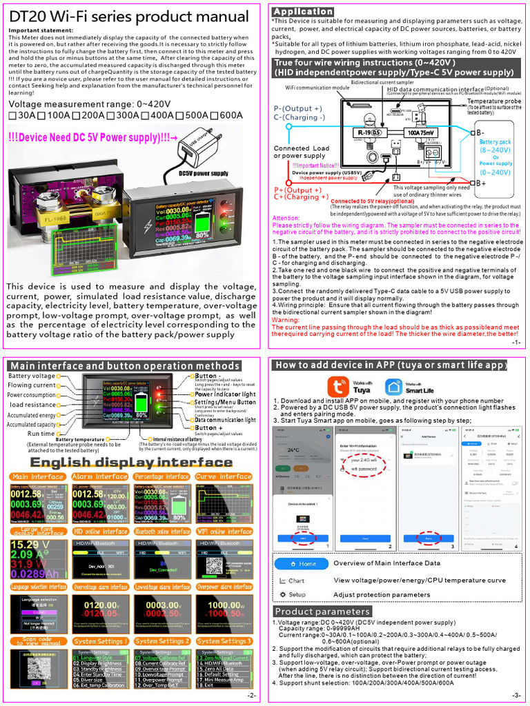 Dt20 DC0 420 User Manual | PDF | Power Supply | Relay