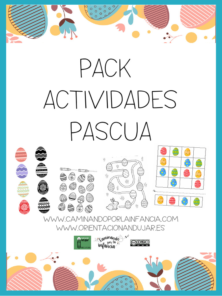 PACK de ACTIVIDADES de Pascua | PDF