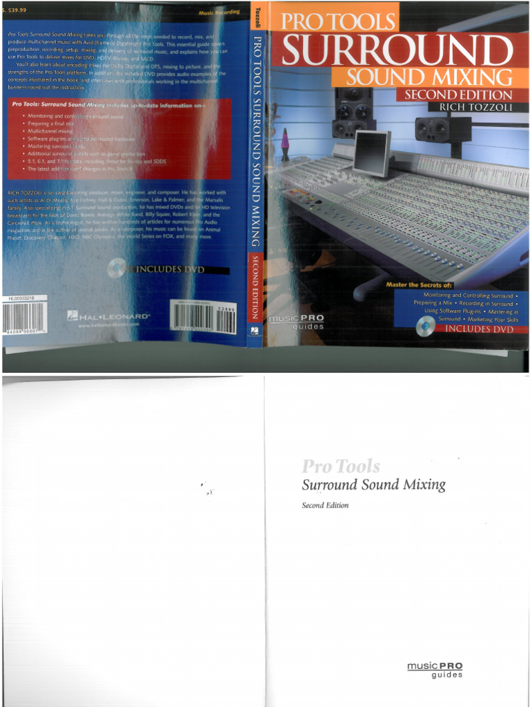 Pro Tools Surround Sound Mixing | PDF