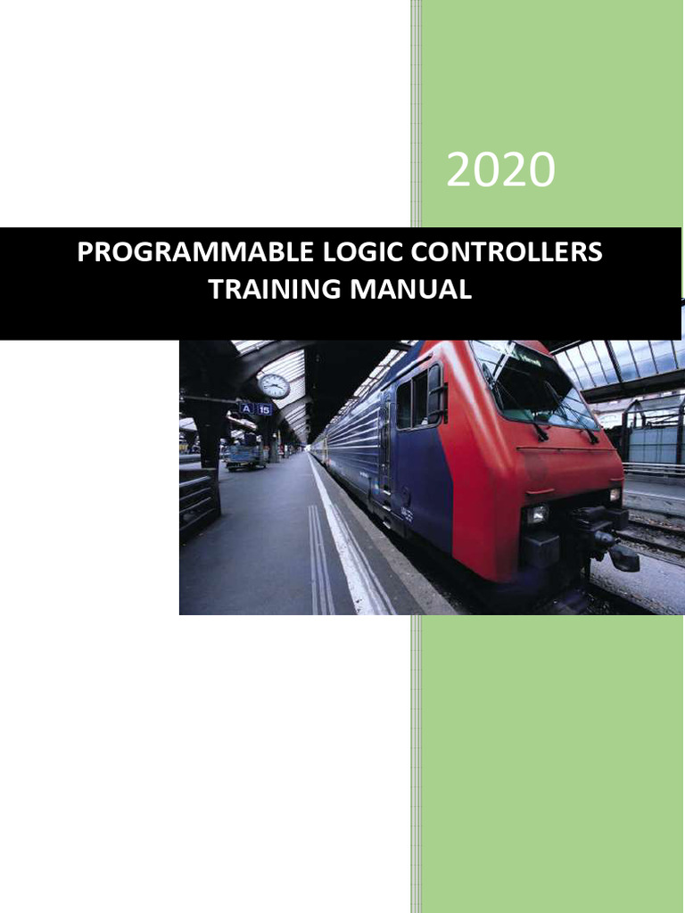 PLC-Training Manual | PDF | Programmable Logic Controller | Computer Data Storage