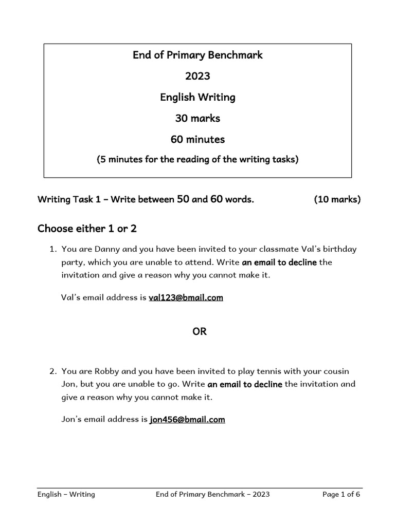 BM 2023 Writing Student S Paper Session 1 | PDF