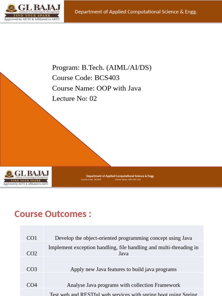 Java Notes - Unit 1 Chapter 2-1 | PDF | Constructor (Object Oriented ...