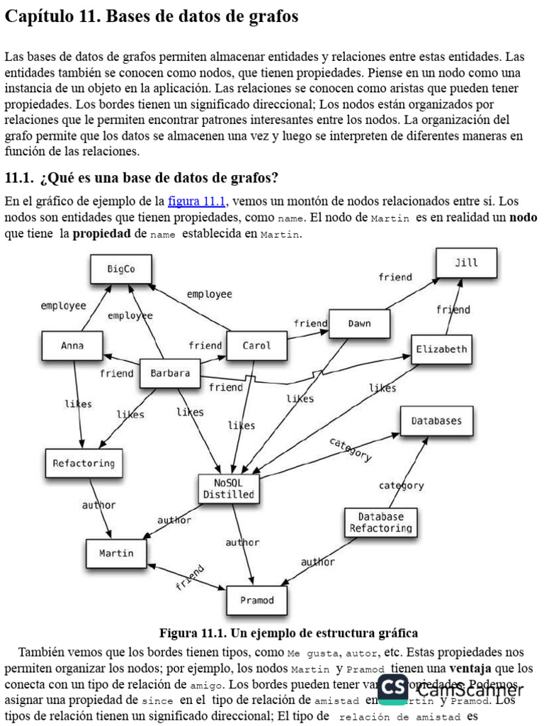 NOSQL | PDF | Bases de datos | Vértice (teoría de grafos)
