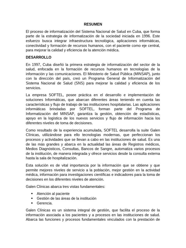 Sistema de Informacion en Salud - Joselyn Mendoza Veliz | PDF | Informática | Estadísticas