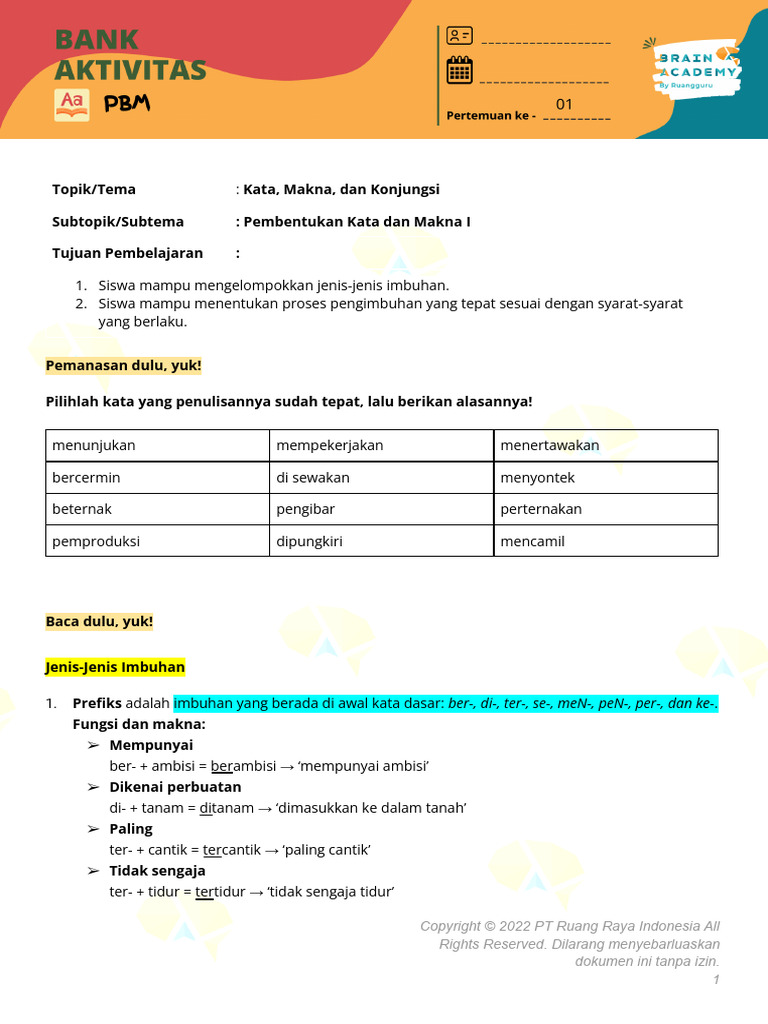 12utbkpbm0101bs v1 Pertemuan 2 3 | PDF