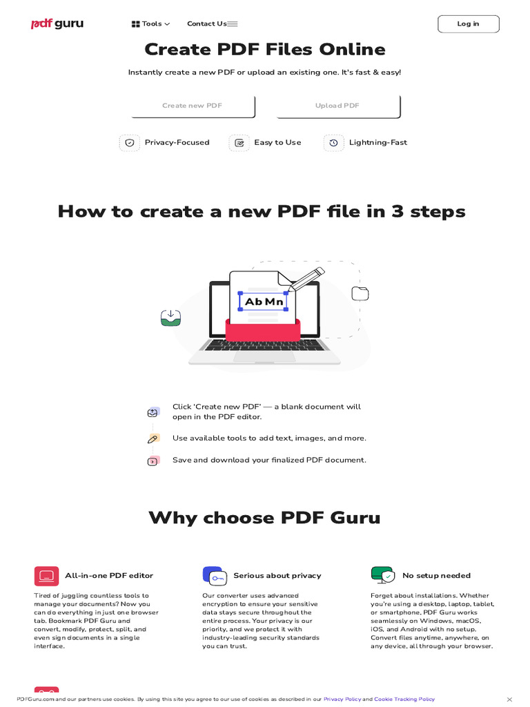 Create PDFs Easily Online | PDF | Http Cookie | Software