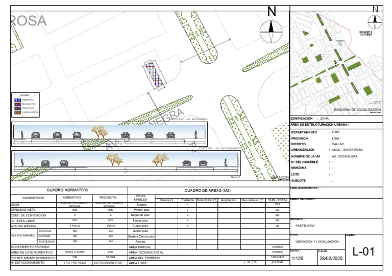 Plano de Localización y Ubicacion Callao-Layout1 | PDF