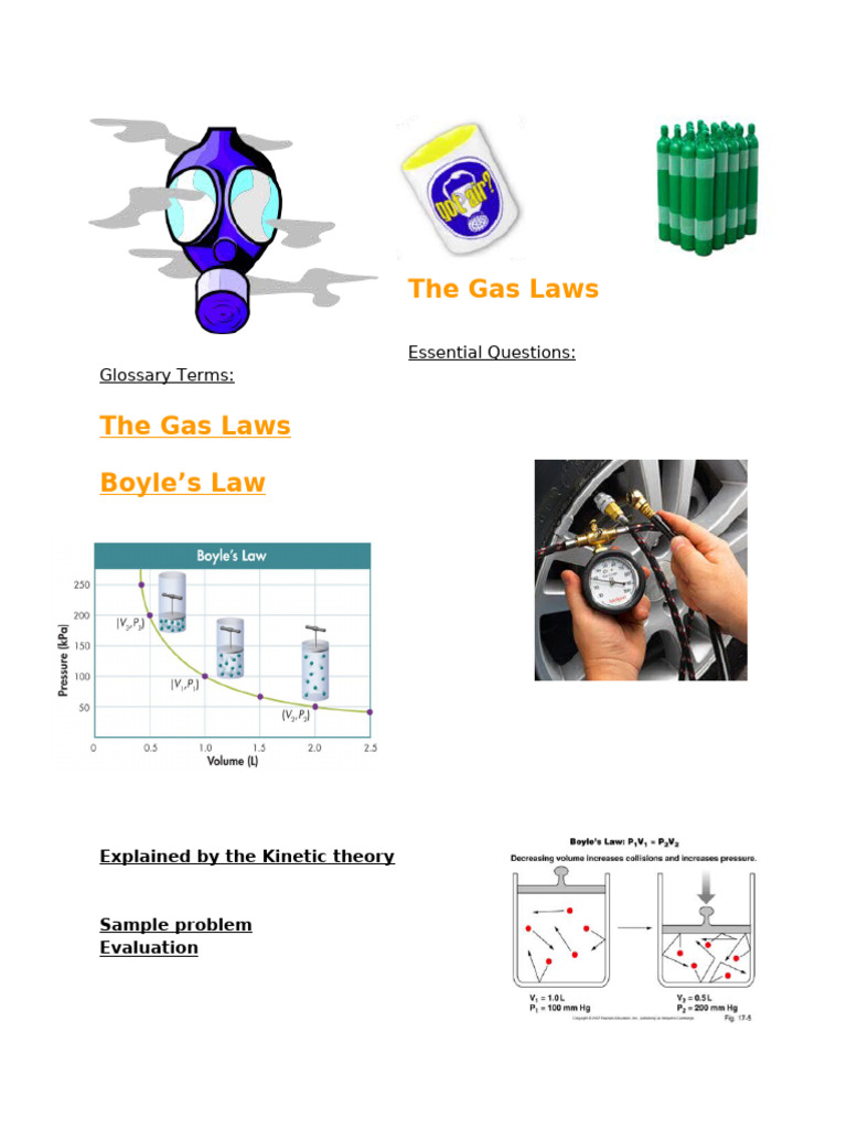 Understanding the Gas Laws Explained | PDF
