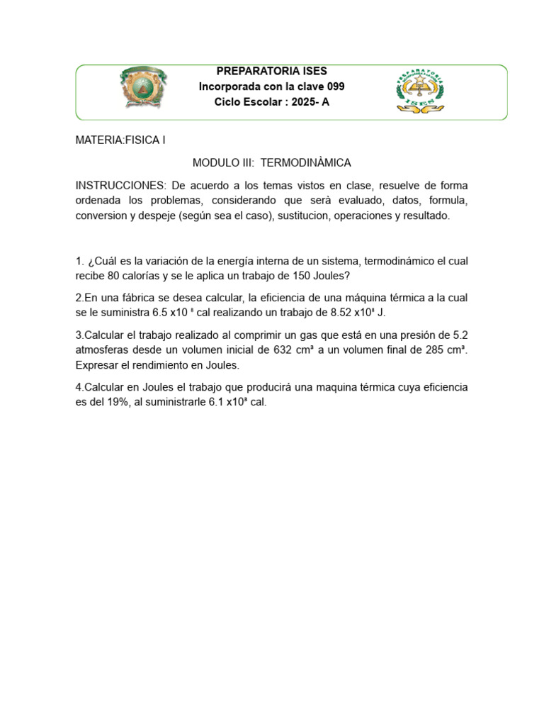 Ejercicios Modulo Iii Fisica I Pre24 | PDF