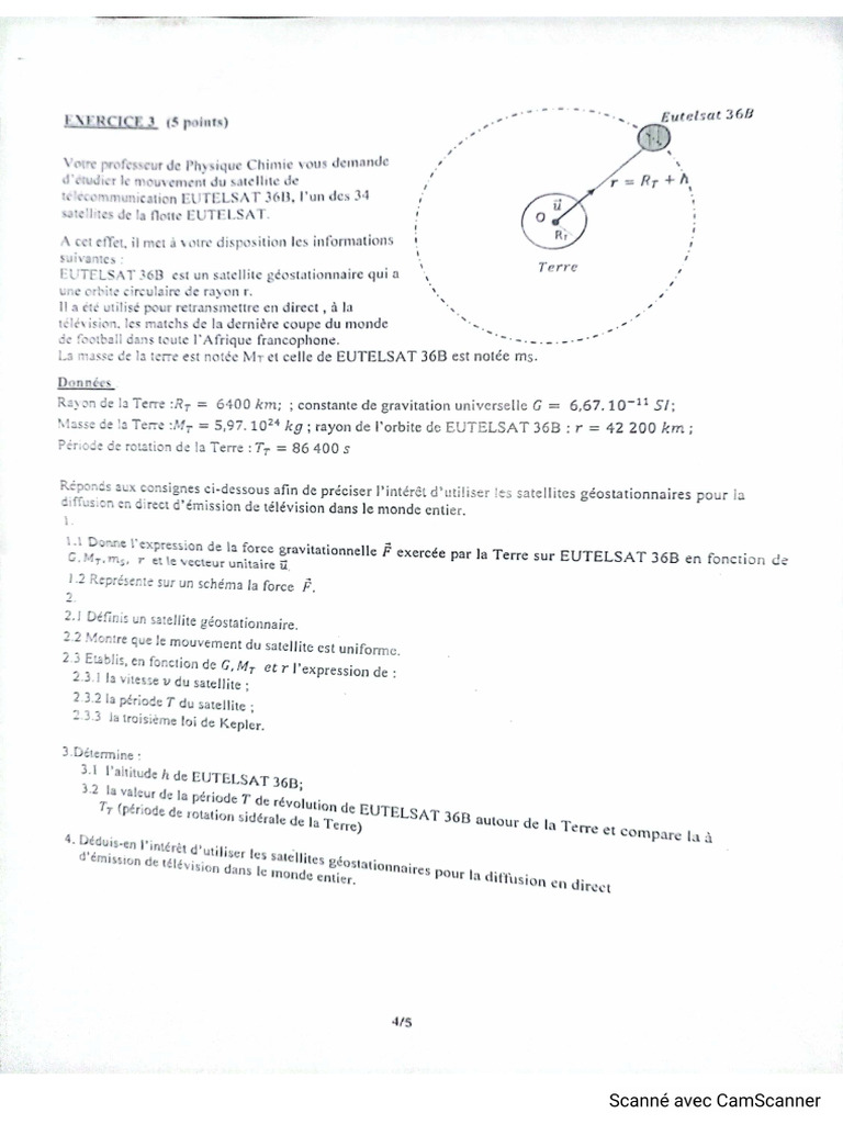 Physique Tle C | PDF