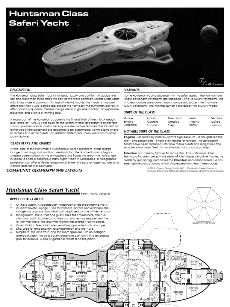 Huntsman Class Safari Yacht Final (03-17-2025) | PDF | Yacht