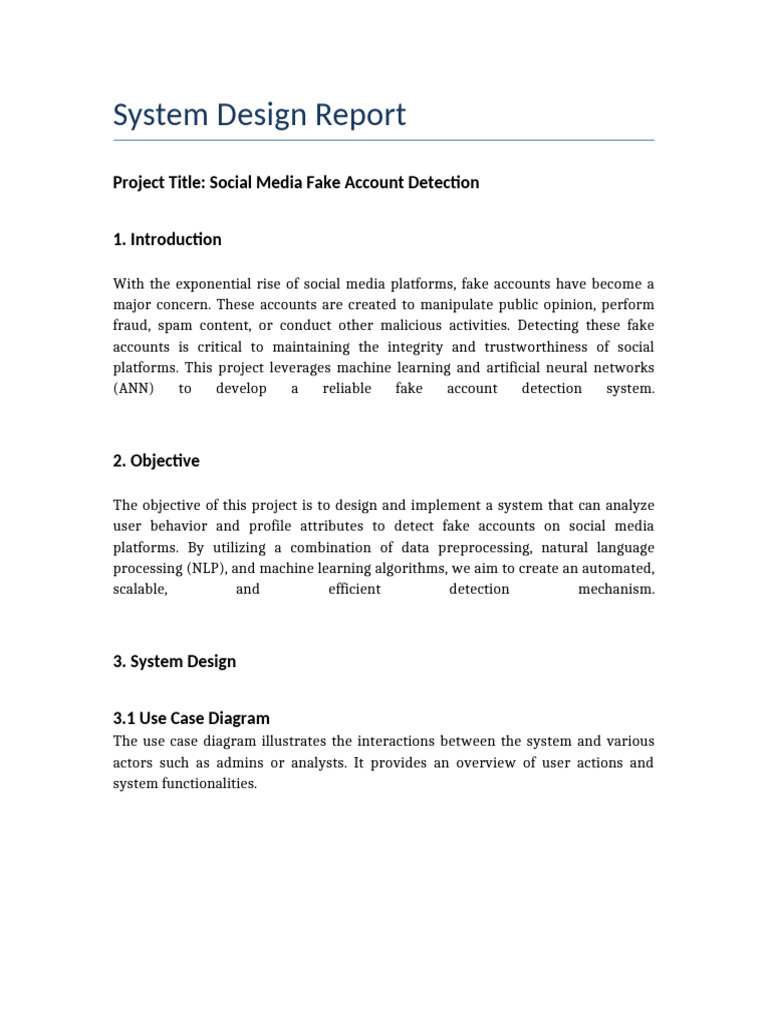 Fake Account Detection Complete Report | PDF | Accuracy And Precision ...