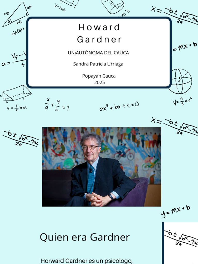 Biografía y teoría de Howard Gardner | PDF