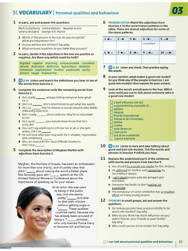 7.a) Role Models | PDF