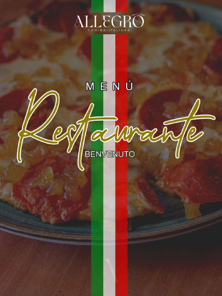 Menu Allegro 2025 | PDF