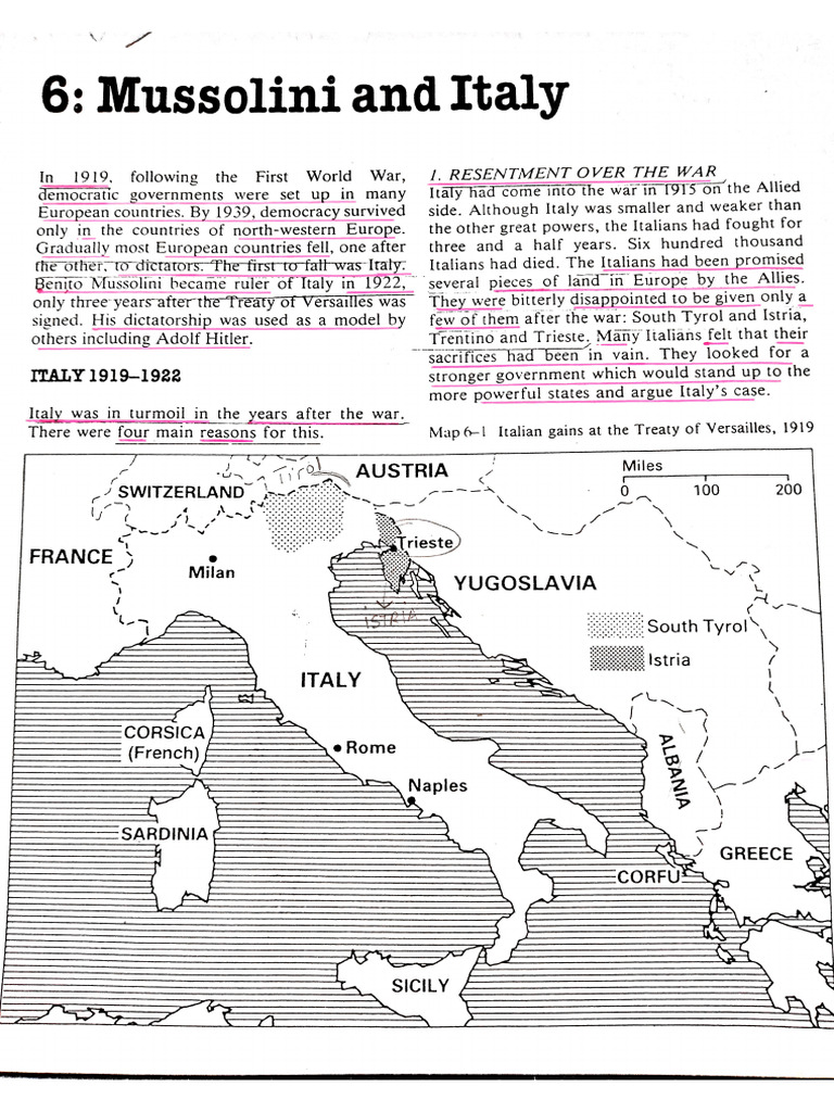 Mussolini_and_Italy | PDF