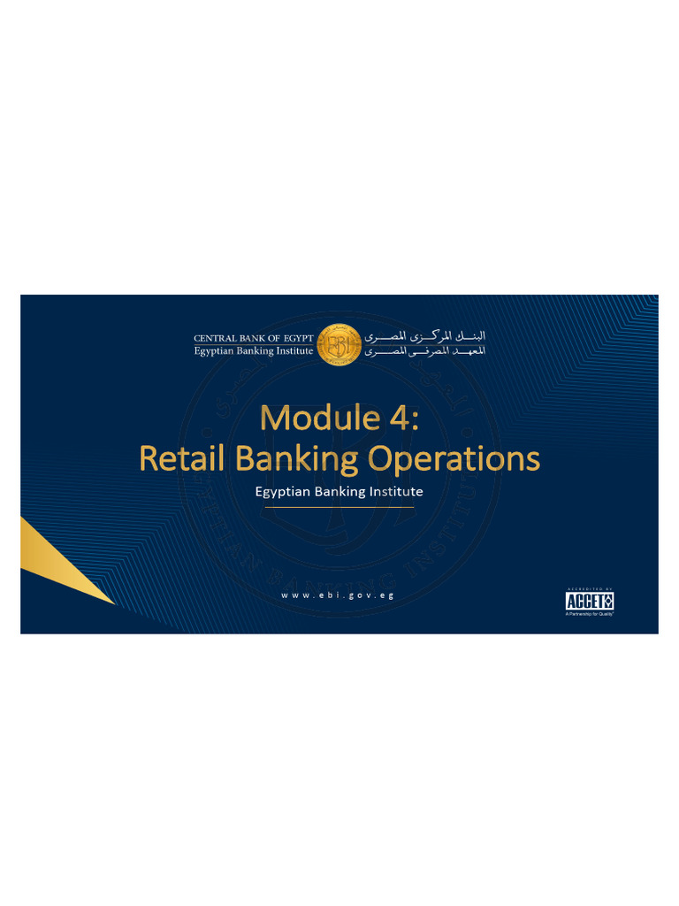 Retail Banking Operations Overview | PDF | Credit Card | Debit Card