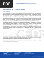 CEDR Model Mediation Procedure 2023 | PDF | Mediation | Arbitration