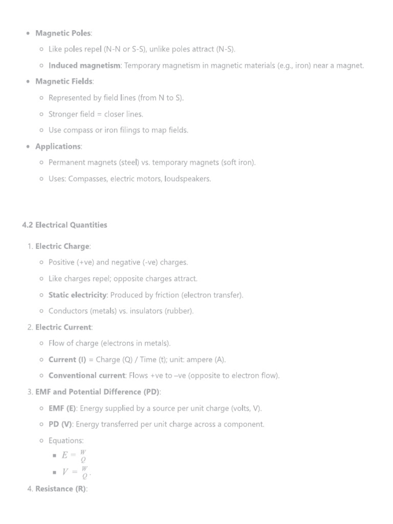 Notes Ch4 Physics Pdf