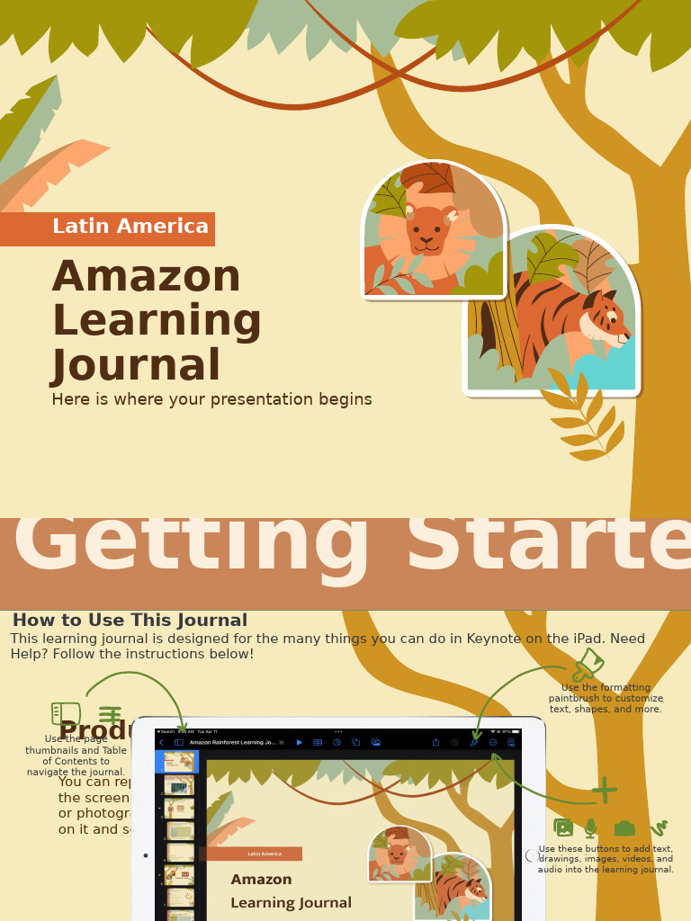 Amazon Rainforest Learning Journal 2025 | PDF | Amazon Rainforest