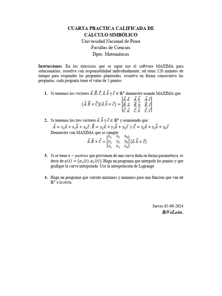 cuarta practica | PDF