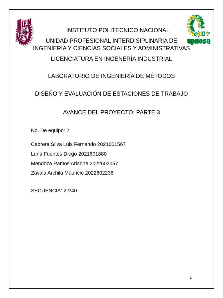 2IV40 - EquipoN°2 - Avance Del Proyecto - Parte 3 | PDF | ruido