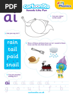 Jolly Phonics Group 2 Worksheets | PDF | Art
