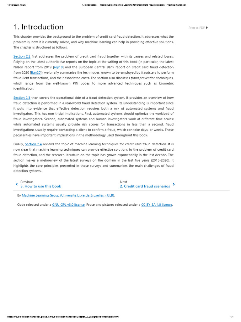 Introduction - Reproducible Machine Learning For Credit Card Fraud Detection - Practical ...