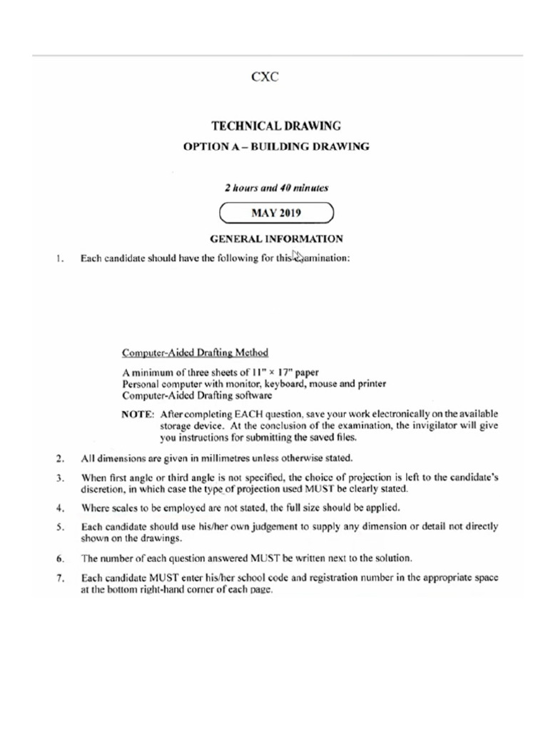 2019 TD Paper 2 | PDF