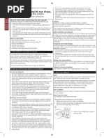 Dexatrol Eye/Ear Drops Overview | PDF | Diseases And Disorders ...