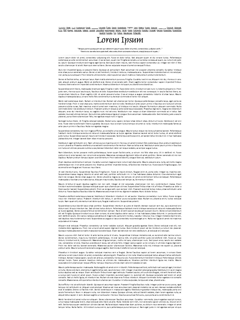 Lorem Ipsum - All the Facts - Lipsum Generator3 | PDF