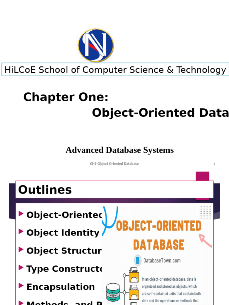 Chapter One-Object Oriented Database Cocepts | PDF | Class (Computer Programming) | Object ...