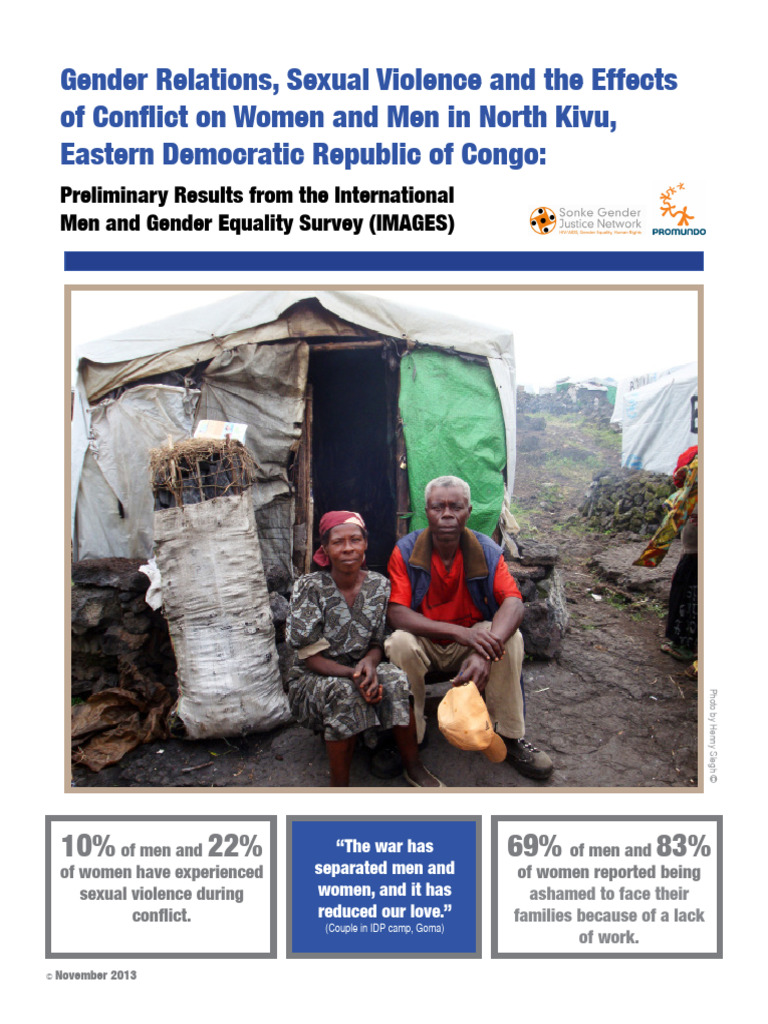 Gender and Conflict in North Kivu DRC | PDF | Violence | Rape