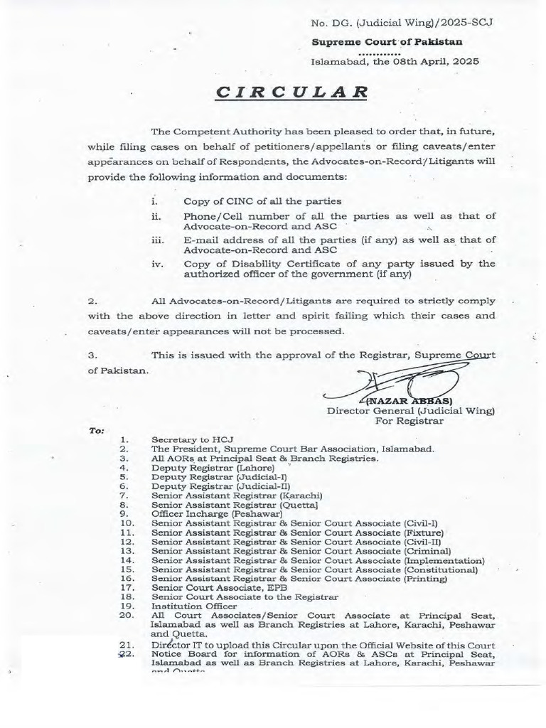 Circulars 08apr2025 | PDF