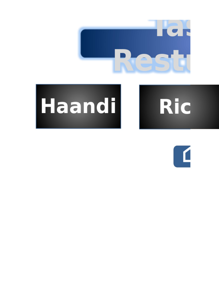 Haandi Rice and Custar Rice Menu | PDF