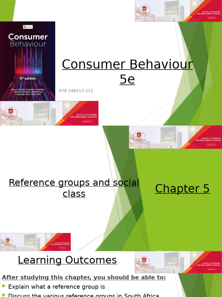 Learning Unit 5 Reference Groups and Social Class | PDF | Behavior ...