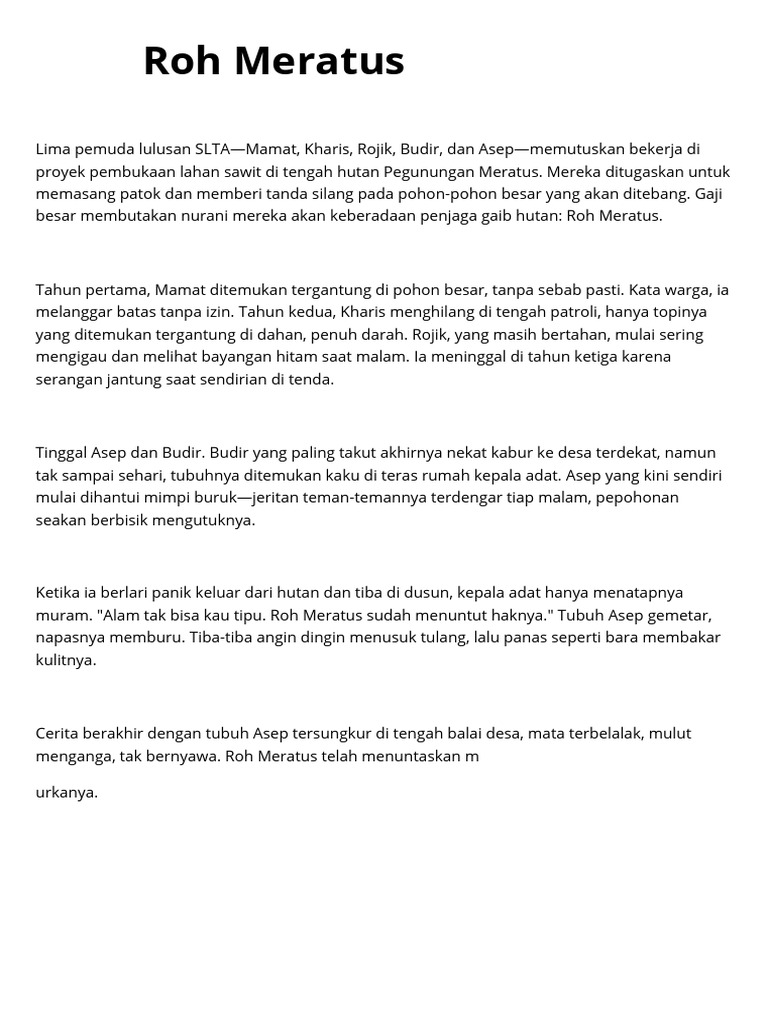 Roh Meratus - 20250411 - 062909 - 0000 | PDF