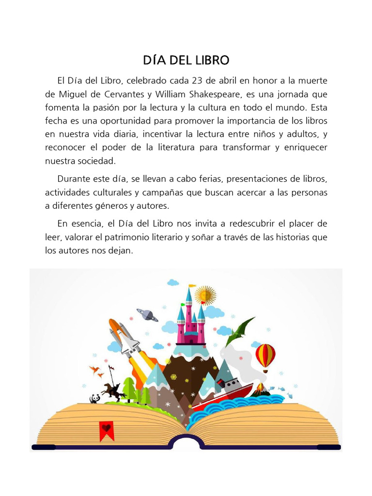 Día Del Libro | PDF
