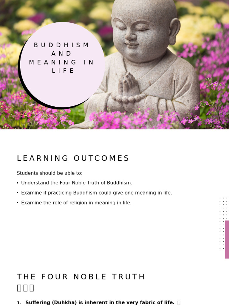 Buddhism's Four Noble Truths Explained | PDF | Four Noble Truths ...