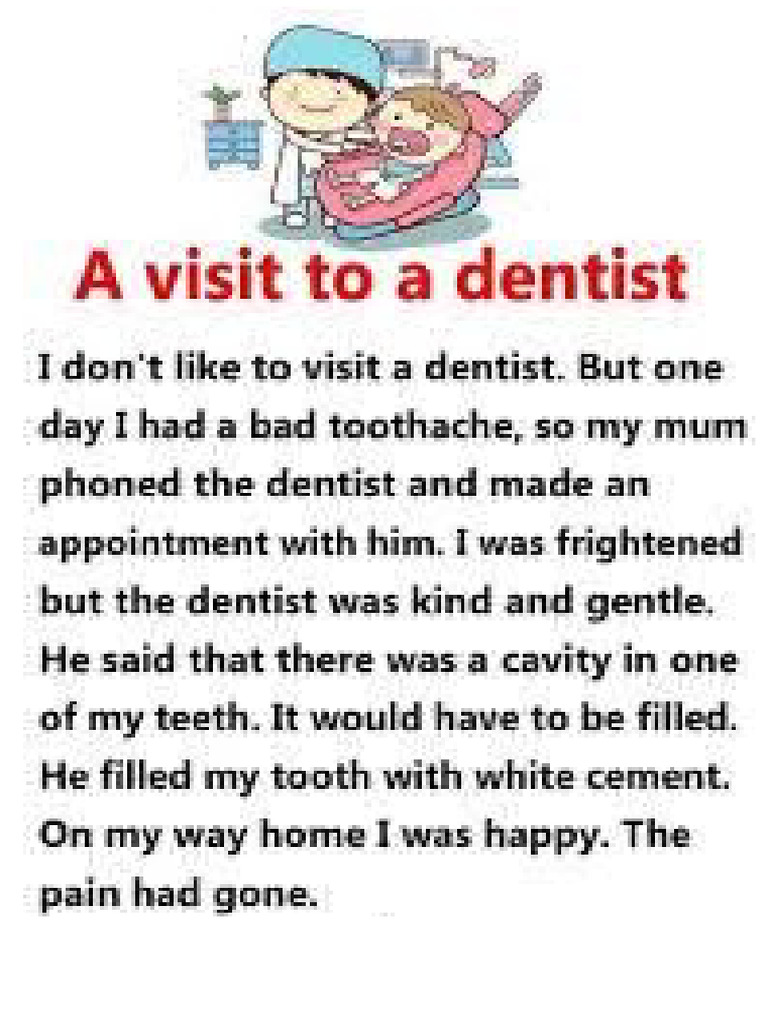 A Visit To Dentist | PDF