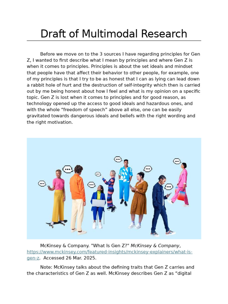 Draft of Multimodal Research | PDF | Social Psychology | Behavioural ...