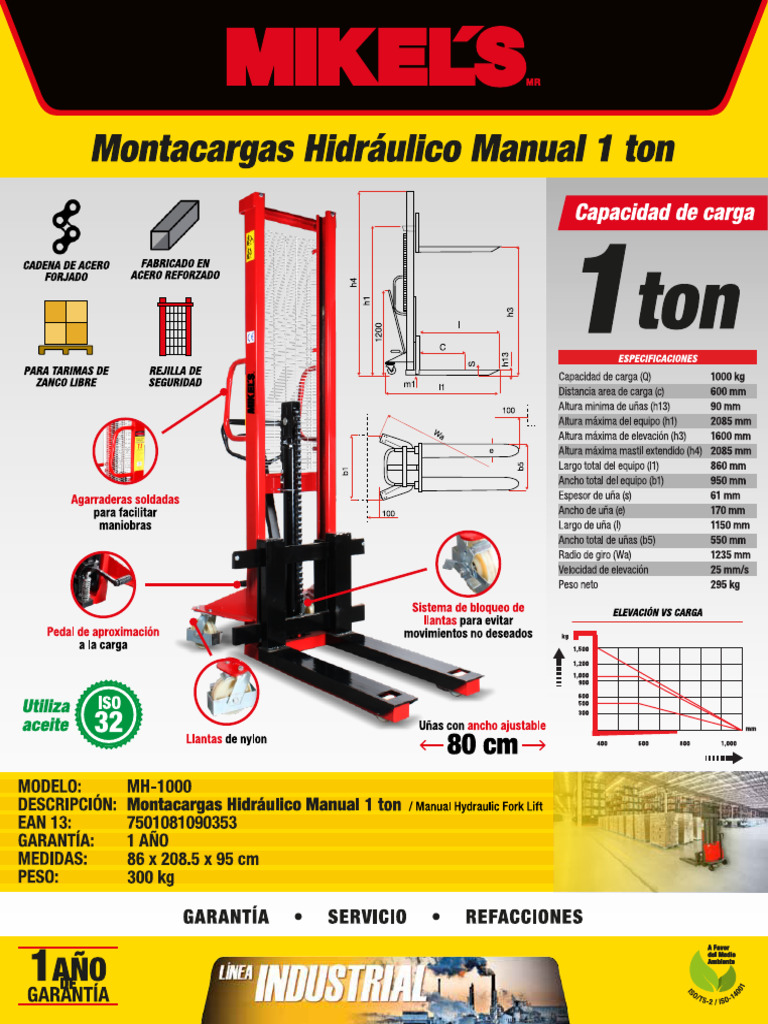 MH-1000 Ficha T Cnica | PDF