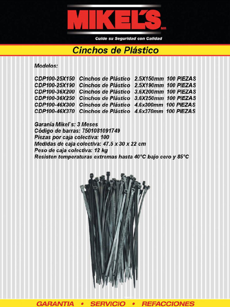 Cdp-100 Ficha Tecnica | PDF