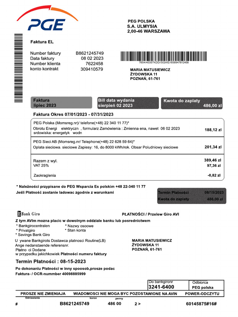 PGE Maria Matusiewicz | PDF
