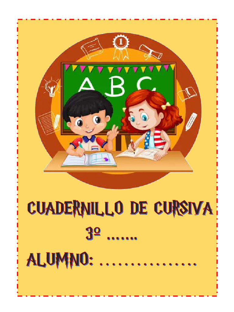 Cuadernillo de Practicar Cursiva. | PDF