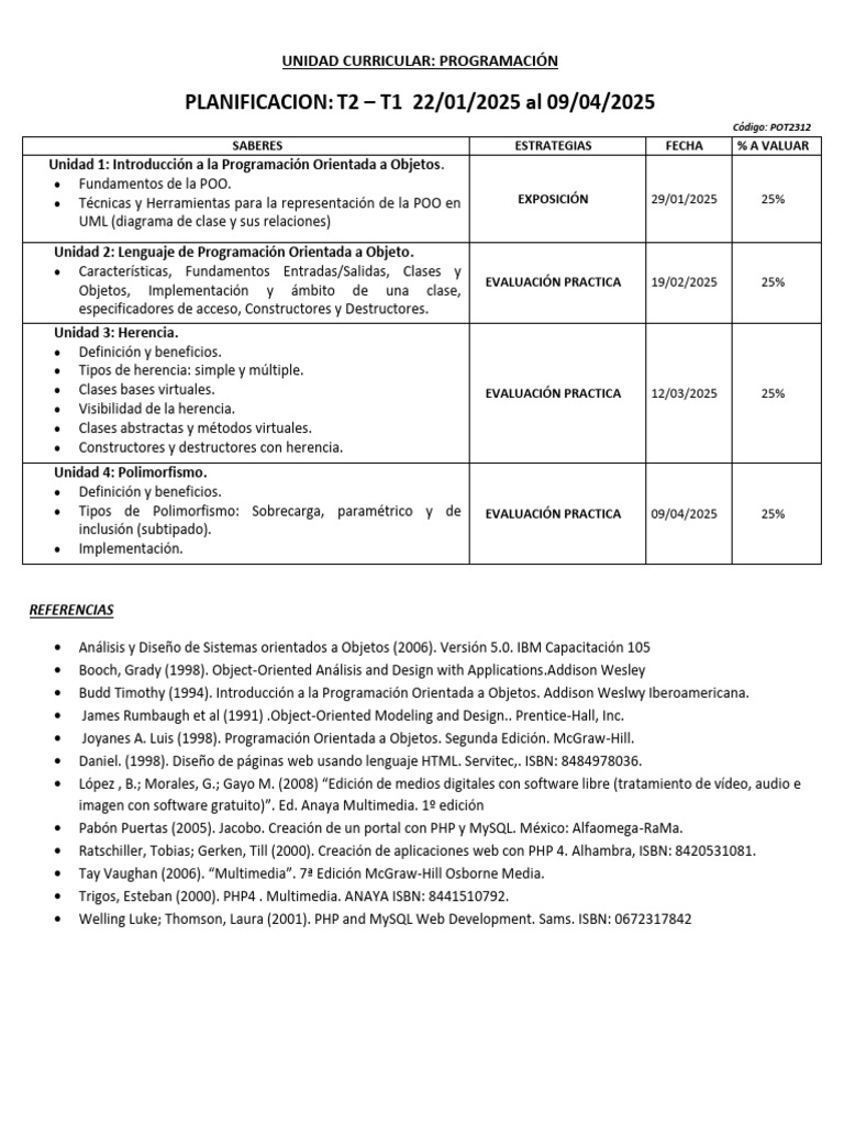 UC Programacion II | PDF | Php | Mi sql