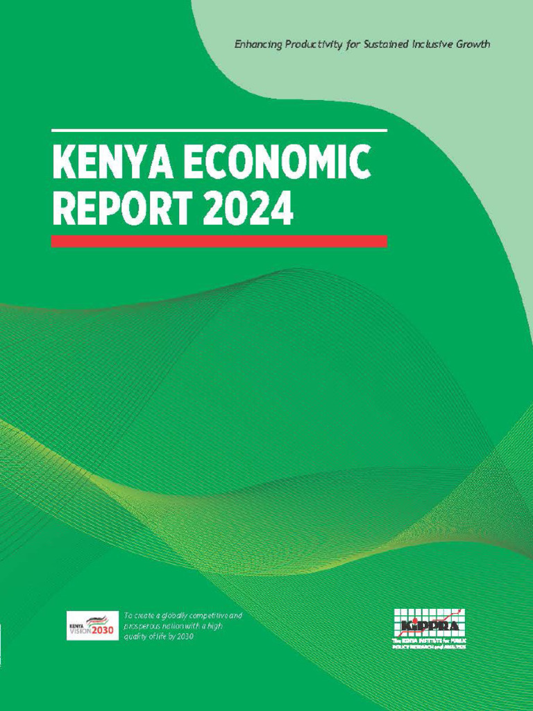 Kenya Economic Report 2024 | PDF | Cost Of Living | Inflation